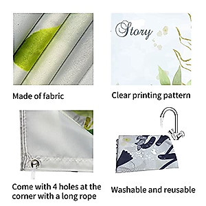 Dill-Dall Engaged Door Cover Banner, Engaged Backdrop Banner, Engagement / Bridal Shower / Bride to Be / Bachelorette Party Decoration Supplies