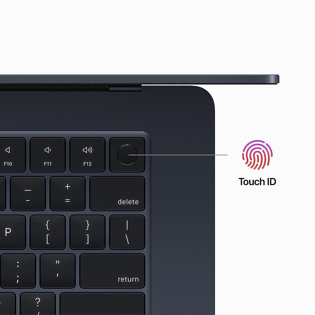 Apple MacBook Air 15.3" with Liquid Retina Display, M2 Chip with 8-Core CPU and 10-Core GPU, 24GB Memory, 2TB SSD, 35W Dual USB-C Power Adapter, Midnight, Mid 2023