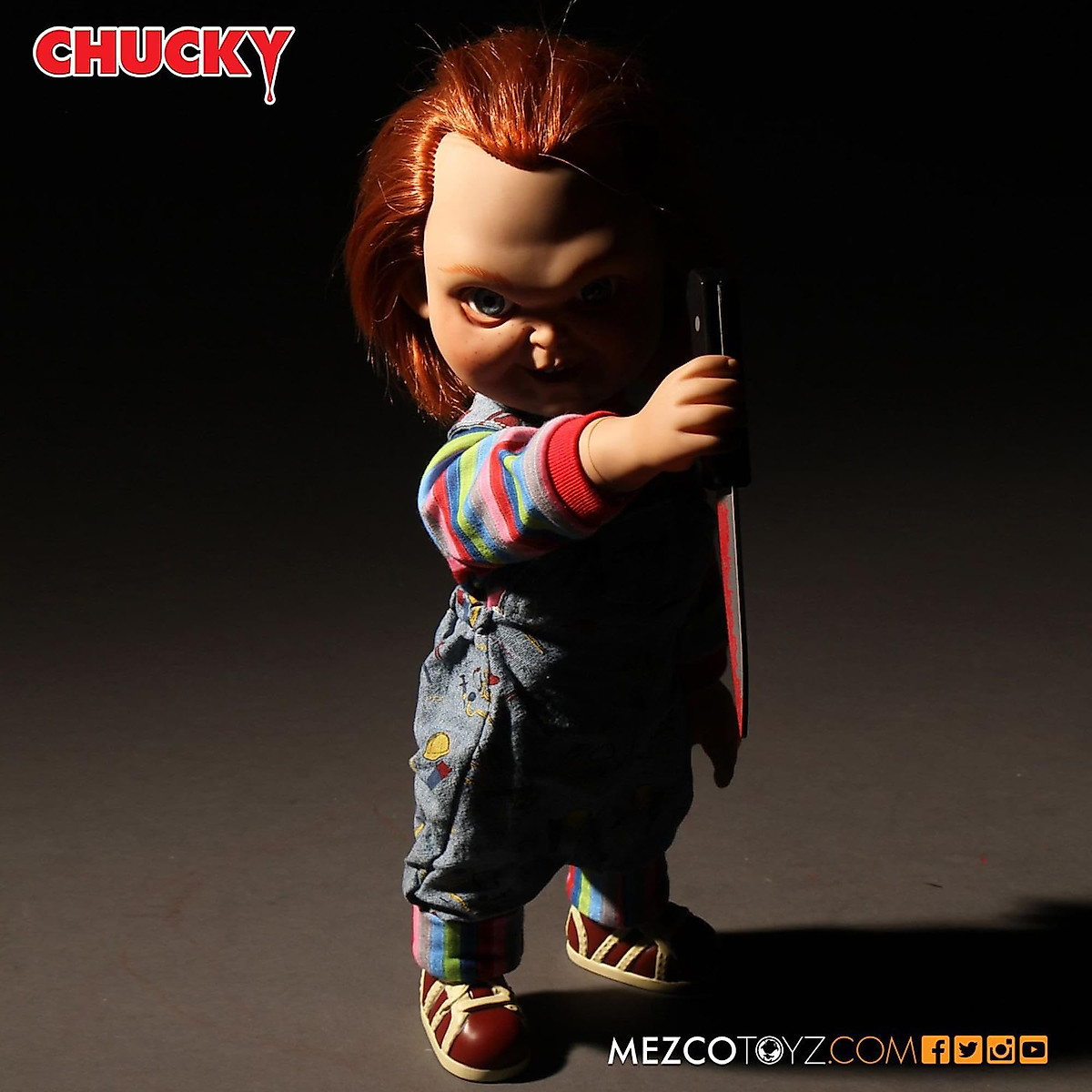 Mezco Toyz 15" Mega Good Guy Chucky Action Figure with Sound