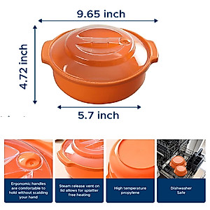 AI LOVE PEACE Microwave Ramen Bowl and Dish Set