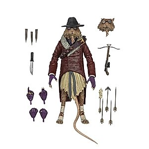 NECA - Universal Monsters vs TMNT - Splinter As Van Helsing Ultimate 7" Action Figure