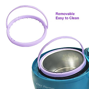 FIGHTART wax pot replacement for wax warmer liner aluminum inner pot tin container 14oz hair removal remover waxing