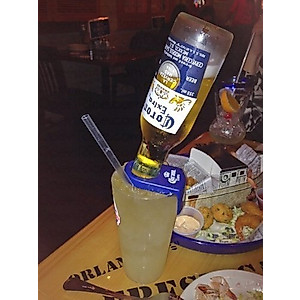 Coronita Bottle Holders (Corona Rita) 4 Yellow and 4 Blue by HighTechMN