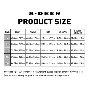 S・DEER Women's Summer Double V Neck Dress, Flutter Sleeve Ruffle Chiffon Formal Party Wedding Guest Midi Dresses(Grey,L)