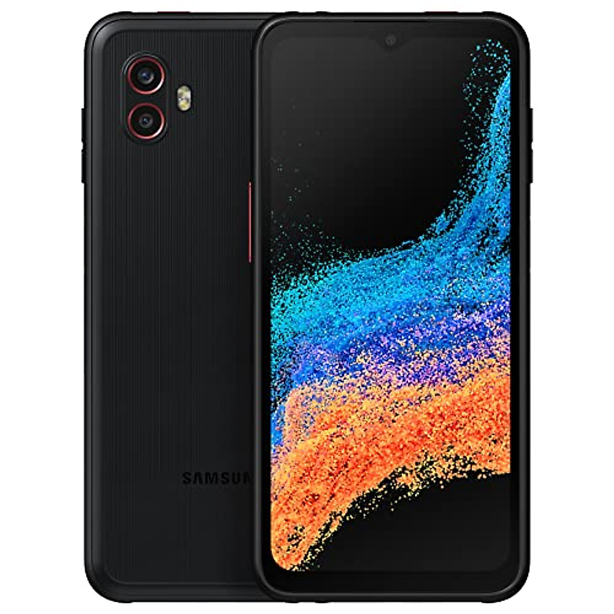 SAMSUNG Galaxy XCover6 Pro 5G | Rugged (IP68 Rated) Unlocked (Verizon, AT&T, T-Mobile, US Cellular) | Dual Sim (1 Nano + 1 eSIM) | 128GB | US Version (2022 Model) | Black (SM-G736UZKEXAA)