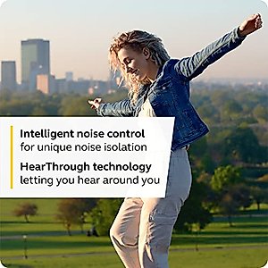Jabra Elite 3 in Ear Wireless Bluetooth Earbuds – Noise Isolating True Wireless Buds with 4 Built-in Microphones for Clear Calls, Rich Bass, Customizable Sound, and Mono Mode - Dark Grey