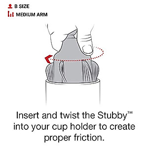 RAM Mounts RAP-B-299-4-UN10U X-Grip Large Phone Mount with RAM Stubby Cup Holder Base with Medium Arm