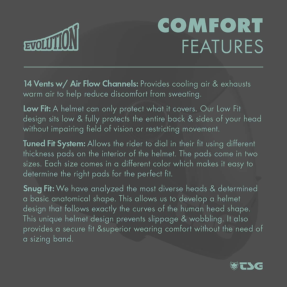 TSG Evolution Bike & Skate Helmet w/Snug Fit in Satin Black | for Cycling, BMX, Skateboarding, Rollerblading, Roller Derby, E-Boarding, E-Skating, Longboarding, Skating (Satin Black, L/XL 57-59 cm)…