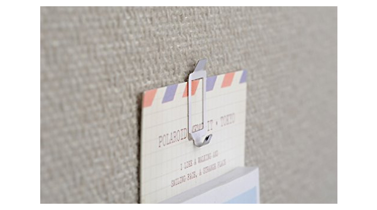 Fabric Wall Clips & Hooks for Office & Home Organization