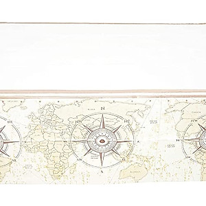 BLUE PANDA Adventure Themed Party Plastic Table Cover for Baby Showers (54 x 108 in, 3 Pack)