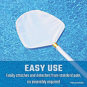 Valterra Blue Devil B4105 Pool Skimmer with Deep, Fine Mesh Net and Heavy Duty Aluminum Frame