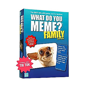 WHAT DO YOU MEME? Family Edition - The Best in Family Card Games for Kids and Adults