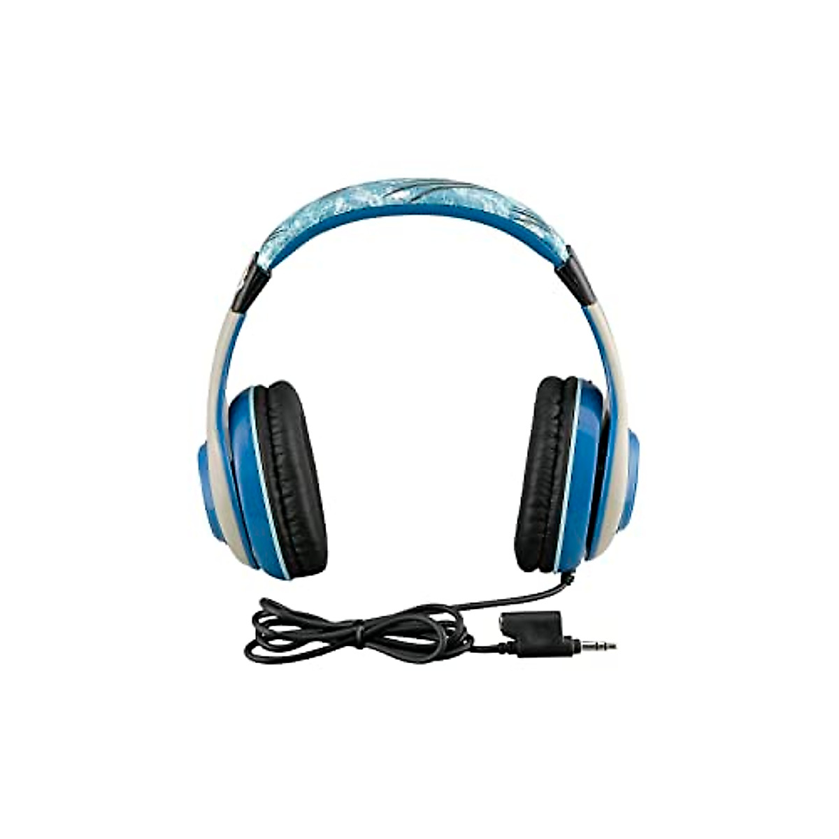 Jurassic World Kids Headphones, Adjustable Headband, Stereo Sound, 3.5Mm Jack, Wired Headphones for Kids, Tangle-Free, Volume Control, Childrens Headphones Over Ear for School Home, Travel