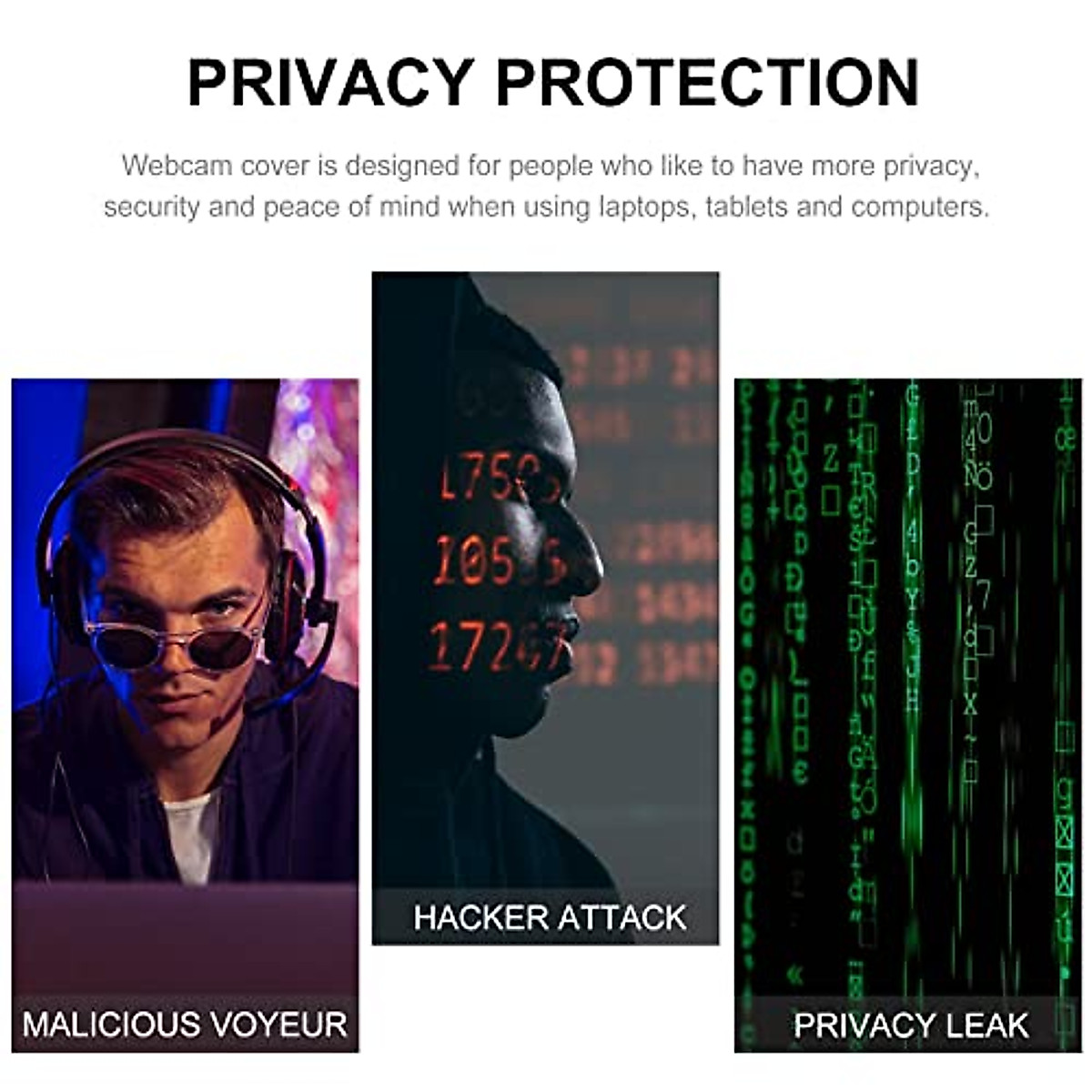 SOLUSTRE Computers Laptops 3pcs Laptop Webcam Privacy Webcam Cover Laptop Tablets Webcam Slider Blocker Laptop Camera Cover Slide Cover Camera Privacy Computer Camera Cover