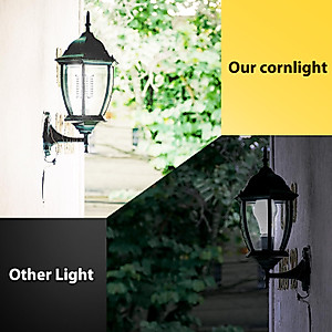 45W 2 pack LED Corn Light Bulb,400W Equivalent 5000K Commercial Grade Daylight E26/E39 6000LM Medium Mogul Base LED Lamp,Large Area Lights For Outdoor Indoor Garage Warehouse street Factory Bay Light