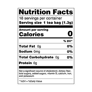 Buddha Teas Organic Sage Leaf Tea - OU Kosher, USDA Organic, CCOF Organic, 18 Bleach-Free Tea Bags