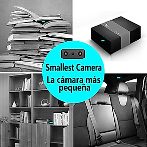 Rettru Spy Camera Hidden Camera WiFi Small Camera Mini Camera Spy Wireless Mini Spy Camera Nanny Cam Hidden Video Cam Secret Samera Spy Surveillance Camera Full HD