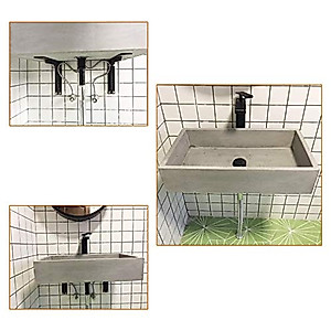 Edge Corner Protectors,Furniture Angle Brace,Shelf Bracket,Wall Mounted Brace Support,Floating Heavy Duty Metal Iron L-Shaped Triangle,Furniture TV Cabinet Desk Bar Counter Right Angle Shelf Supports,