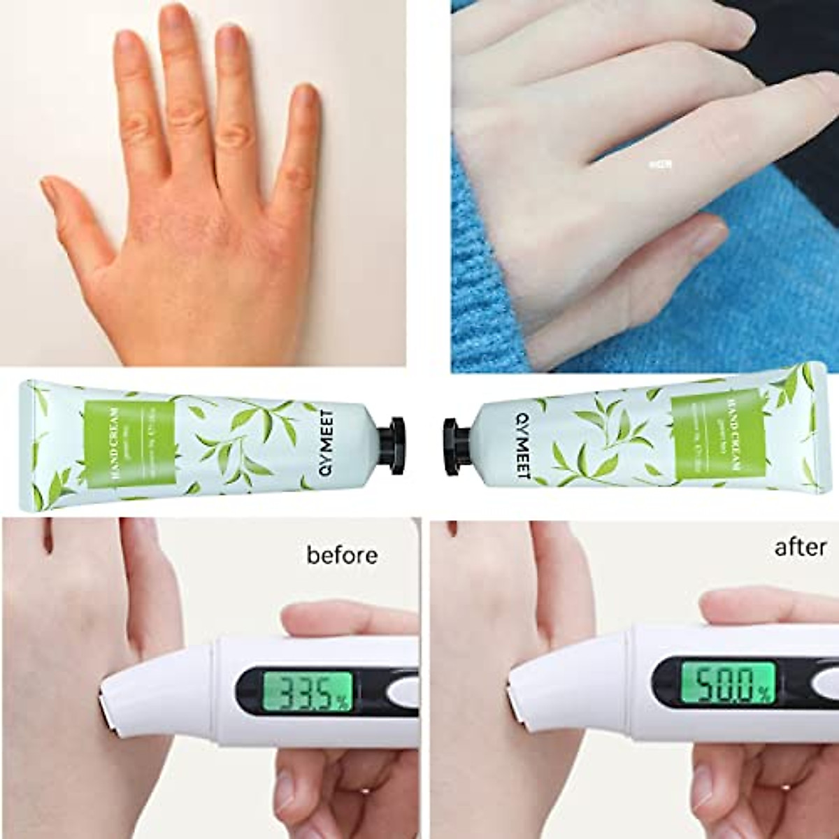 21-Pack Hand Cream Gift Set, Gentle Hand Cream Lotion with Natural Plant Flower Fruit Flavor for Even Sensitive Skin, Extra-Moisturizing Cream Outdoor Travel Size, Present for all Relationship