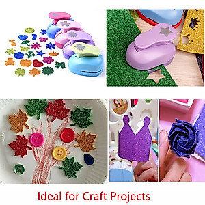 Baisunt 20 Sheets Gold Glitter Cardstock Paper for DIY Art Project, Scrapbook, Birthday Wedding Party Decoration 250GSM(8x12 In, Non Adhesive)