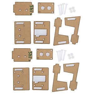 Acrylic Bracket for Raspberry Pi, Protective Case LCD Display Screen Holder Stand Cover for Raspberry Pi 8MP Camera(2pcs)