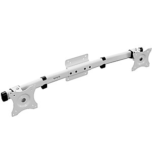 VIVO Dual VESA Bracket Adapter, Horizontal Assembly Mount for 2 Monitor Screens up to 27 inches, MOUNT-VW02A
