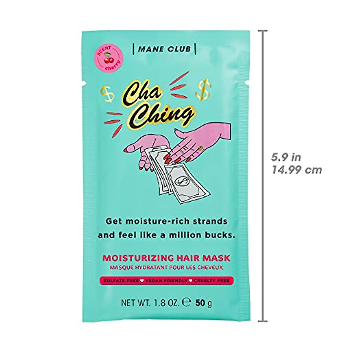 MANE CLUB Cha Ching Deep Conditioner, cruelty free, vegan, no sulfates or parabens — Pack of 2