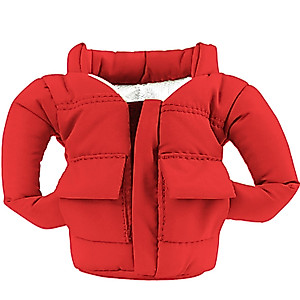 OUYOOLE Drinkware Jacket, Perfectly Packaged Beverage Jacket, Coozy for Cans, Funny Can Cover Gifts for Women, Men, Mom, Dad and Boyfriend