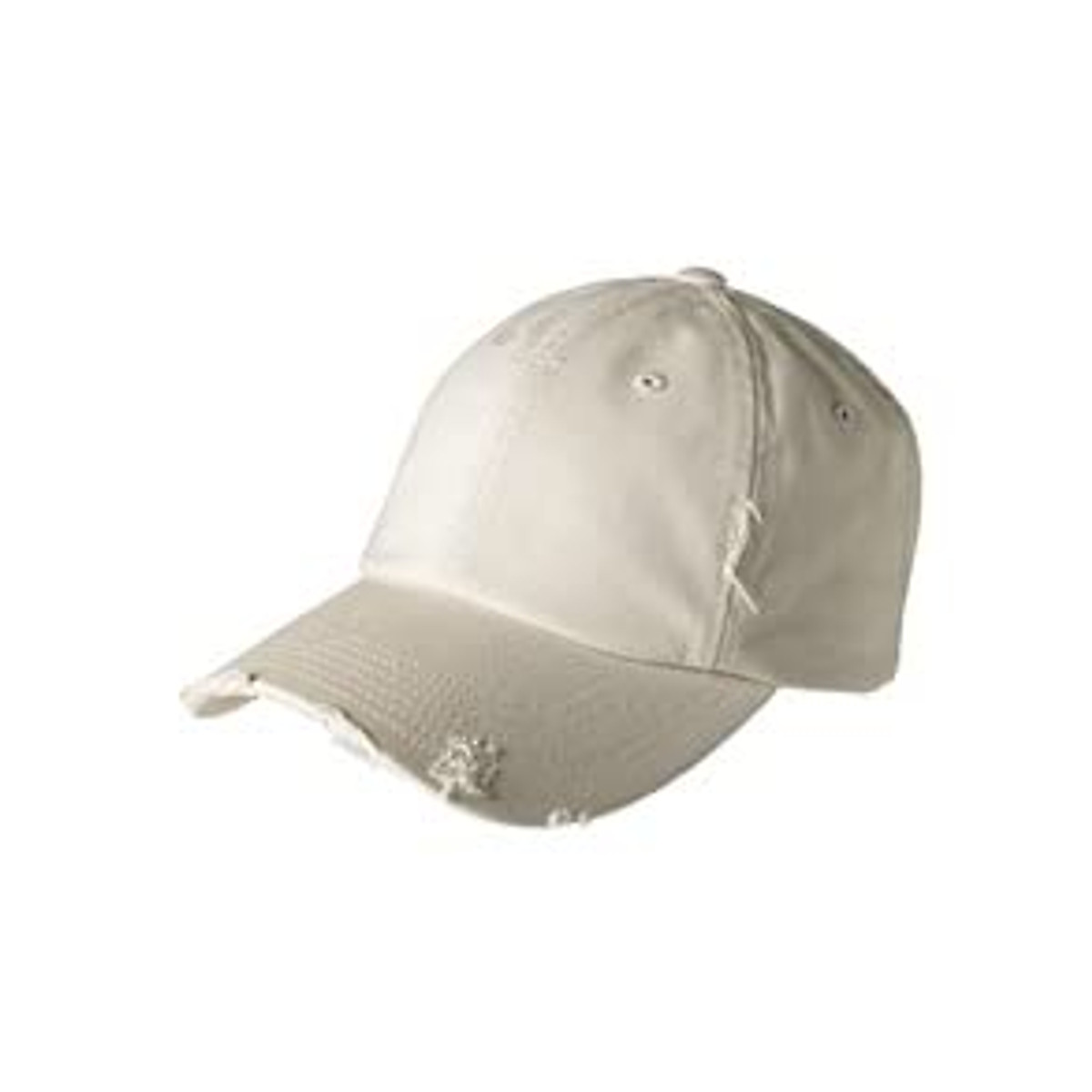 District® - Distressed Cap DT600/ Custom Distressed Hats/Monogram Distressed Hats/Embroidery Hats/Monogram Hats (Stone)
