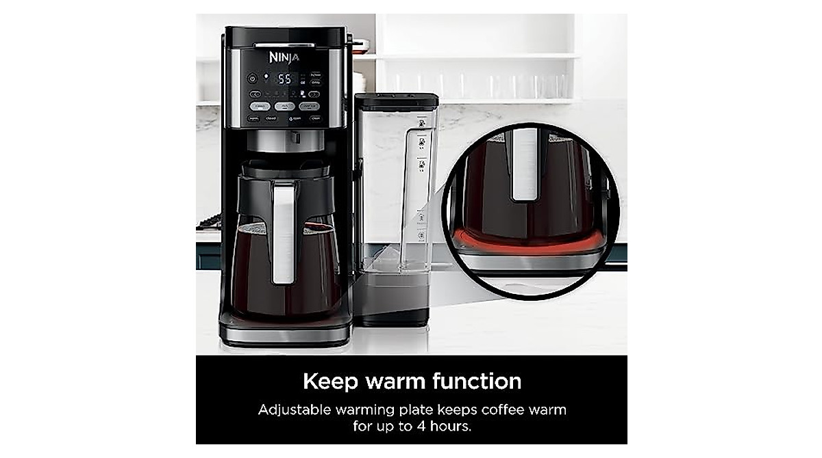 Ninja CFP101 Coffee Maker: Brew Hot & Iced Quickly