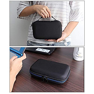 YOUNGFIT Soyan Carrying Case for Nintendo 2DS XL and New 3DS XL, 16 Game Card Holders, with Carry Handle (Blue)