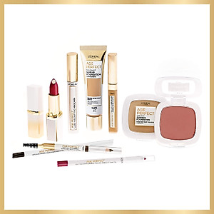 L’Oréal Paris Age Perfect Satin Lipstick with Precious Oils, 206 Vibrant Fuchsia, 0.13 Ounce