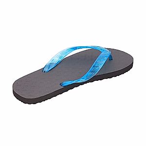 Locals Original Slippah, Translucent Turquoise Strap, 9-10 US Women / 8-9 US Men (Marked as Size 11)