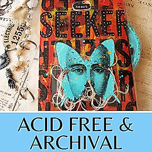 Grafix Ultra Clear .007 Plastic, Durable and Archival Film, Perfect for DIY Crafts, Stencils, Journals, Cards, 3D Embellishments, and More, 12" x 12", 25 Pack