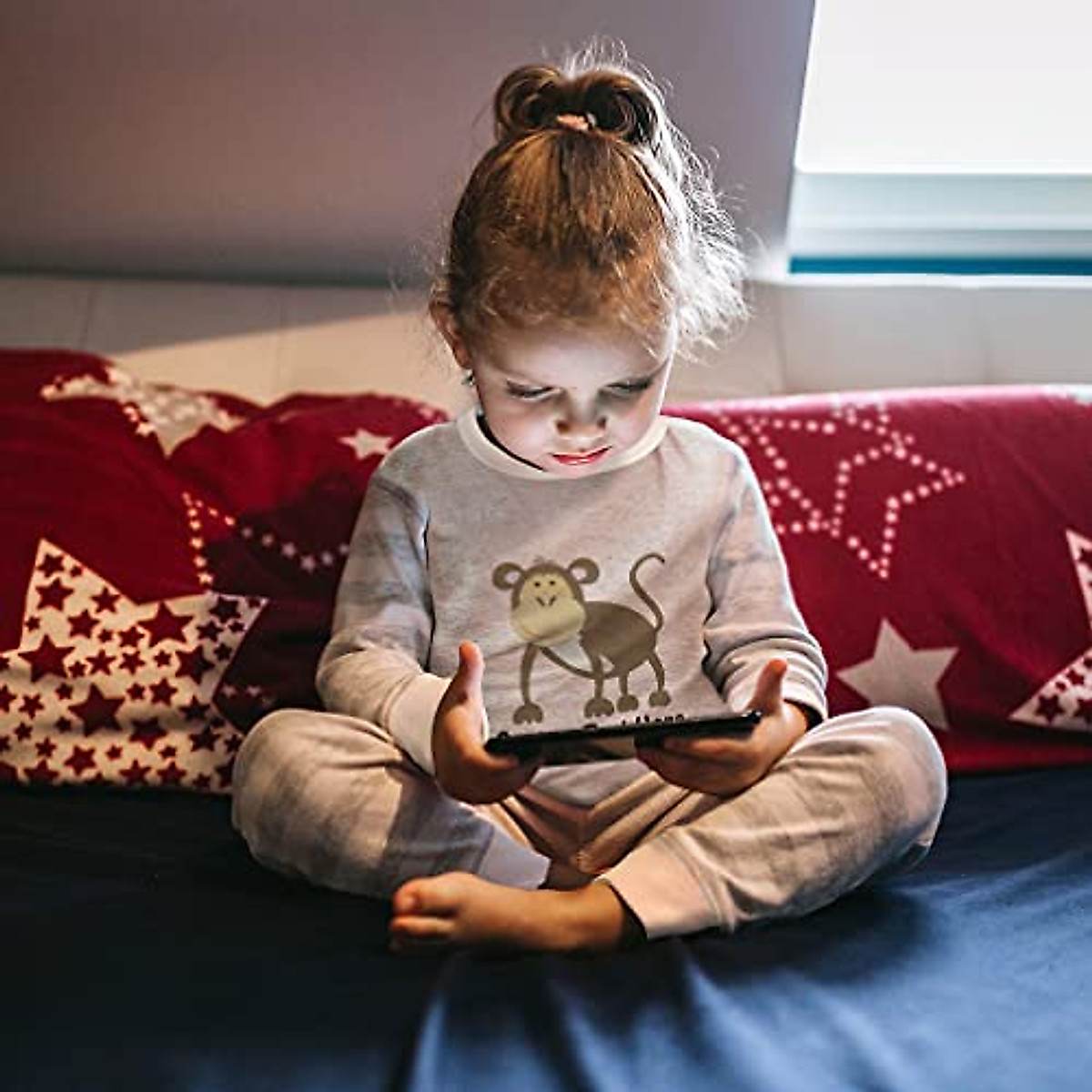 Custom Boy & Girl Cotton Toddler Pajamas Monkey Zoo Funny Baby Sleepwear Pajama Set Snug Fit Hot Pink Personalized Text Here 4T