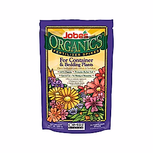 Jobes Organics Fertilizer Spikes 3-5-6 - Pack of 50