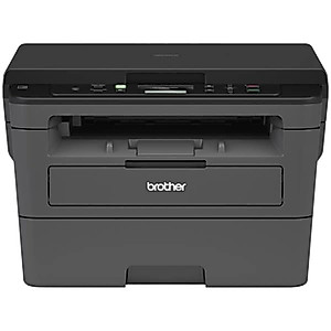 Brother Monochrome Laser HLl2390DW, Wireless Networking, Duplex Printing, Refresh Subscription and Amazon Dash Replenishment Ready