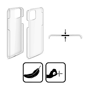 Head Case Designs Officially Licensed NHL Plain Toronto Maple Leafs Hard Back Case Compatible with Apple iPhone 13 Mini