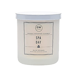 DW Home Hand Poured Richly Scented Spa Day Medium Single Wick Candle