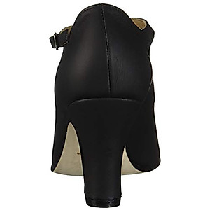 Bloch Women's Chord T-Bar Strap 3" Dance Shoe, Black, 9 Medium US