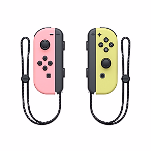 Joy-Con (L)/(R) - Pastel Pink/Pastel Yellow (Renewed)