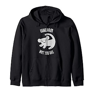 Disney The Lion King Simba Remember Who You Are Simple Zip Hoodie