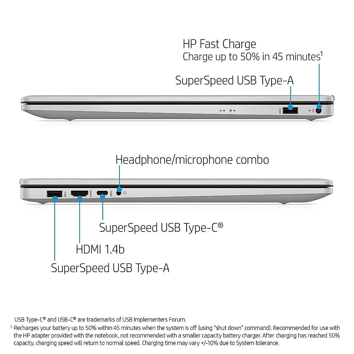 2022 HP High Performance Business Laptop - 17.3" FHD IPS - 11th Intel i7-1165G7 Iris Xe Graphics - 32GB DDR4 - 1TB SSD - Backlit Keyboard - Fingerprint Reader - Silver - Win 10 Pro