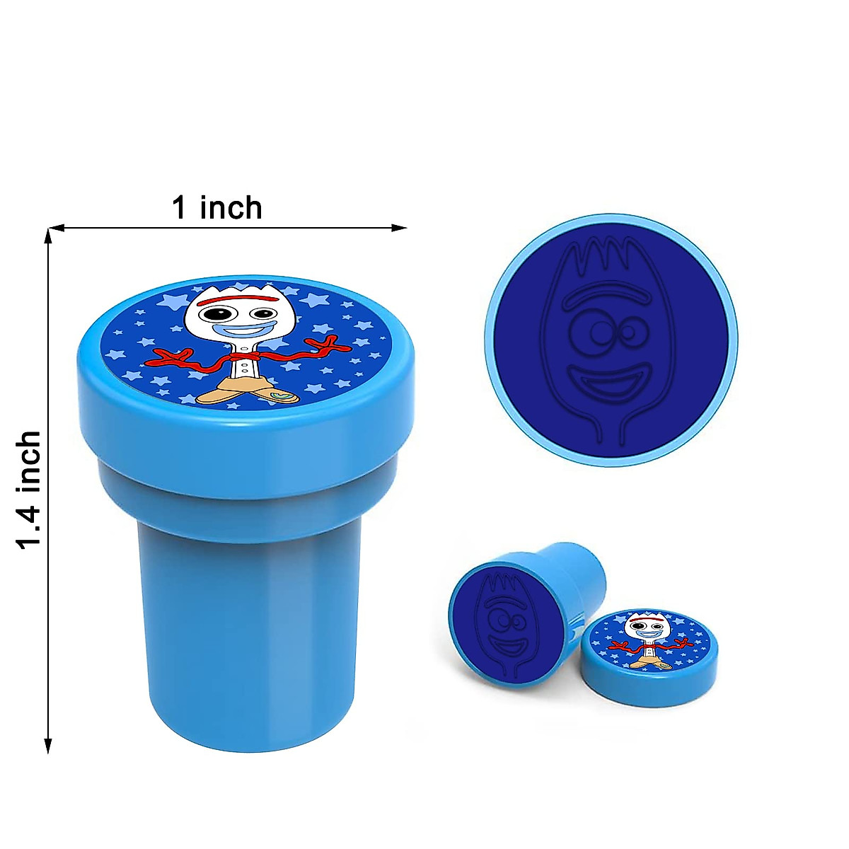 24 Pcs Toy Inspired Story Themed Stampers, Toy Inspired Story Birthday Party Supplies Favors, Classroom Rewards Prizes, Goody Bag Treat Bag Stuff for Toy Inspired Story Birthday Party Gifts