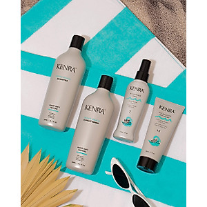 Kenra Sugar Beach Shampoo | Sweet Soft Texture | Creates Amplified, Soft Waves While Providing Moisture | Lightweight Formula That Adds Texture & Volume | All Hair Types | 10.1 fl. oz