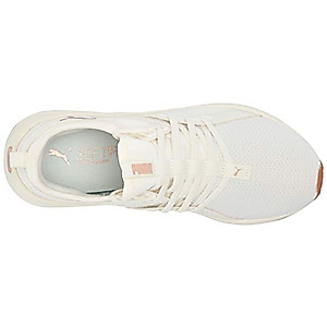 PUMA Women's SOFTRIDE Sophia Running Shoe, Eco Marshmallow-Rose Gold, 7