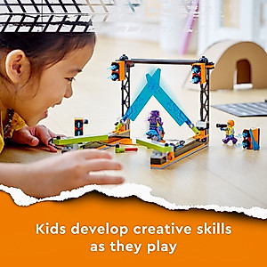 LEGO City Stuntz The Blade Stunt Challenge 60340 Building Toy Set for Boys, Girls, and Kids Ages 5+ (154 Pieces)