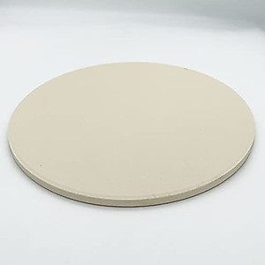 10inch Cordierite Pizza Baking Stone Calzones Bake Sourdough Bread Stone (25.4cm)