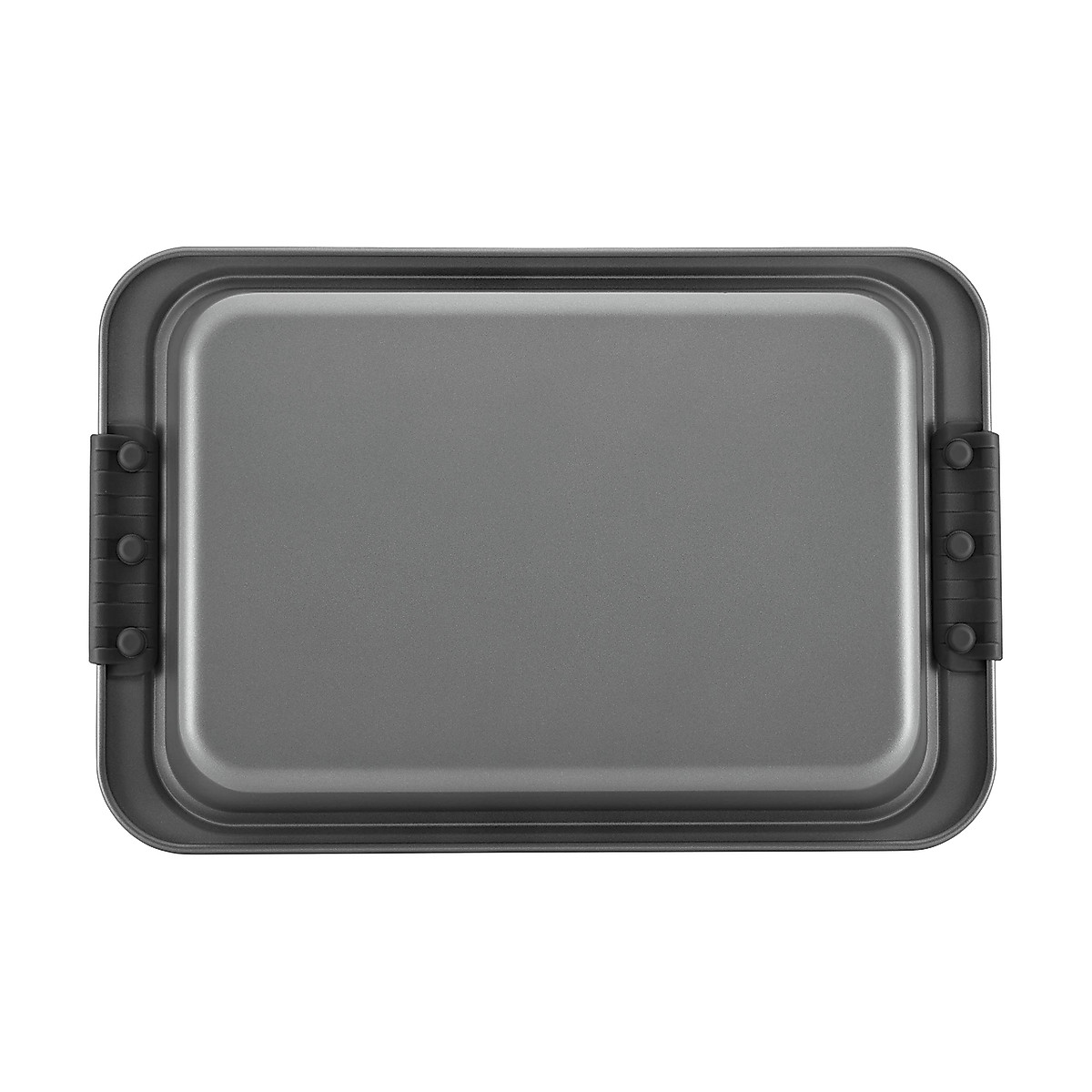 Anolon Advanced Nonstick Baking Pan With Lid / Nonstick Cake Pan With Lid, Rectangle - 9 Inch x 13 Inch, Gray