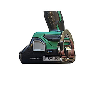 Metabo HPT WH18DBFL2T 18V Cordless Impact Driver | Includes 2 Batteries (1) 36V/18V Multivolt 5.0Ah & (1) 18V Compact 3.0Ah Battery | 1,522 in-lbs of Torque | Up to 3,100 Rpm 3,400 BPM | Brushless